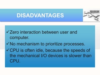 Types Of Operating System | PPTX