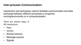 Process management system in operating system | PPT