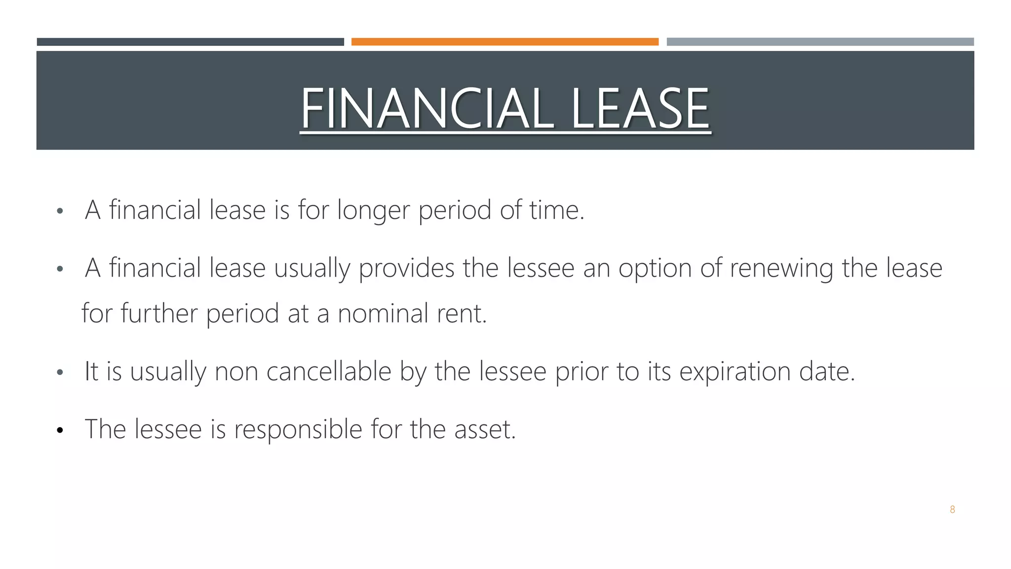Operating and financing lease | PPTX