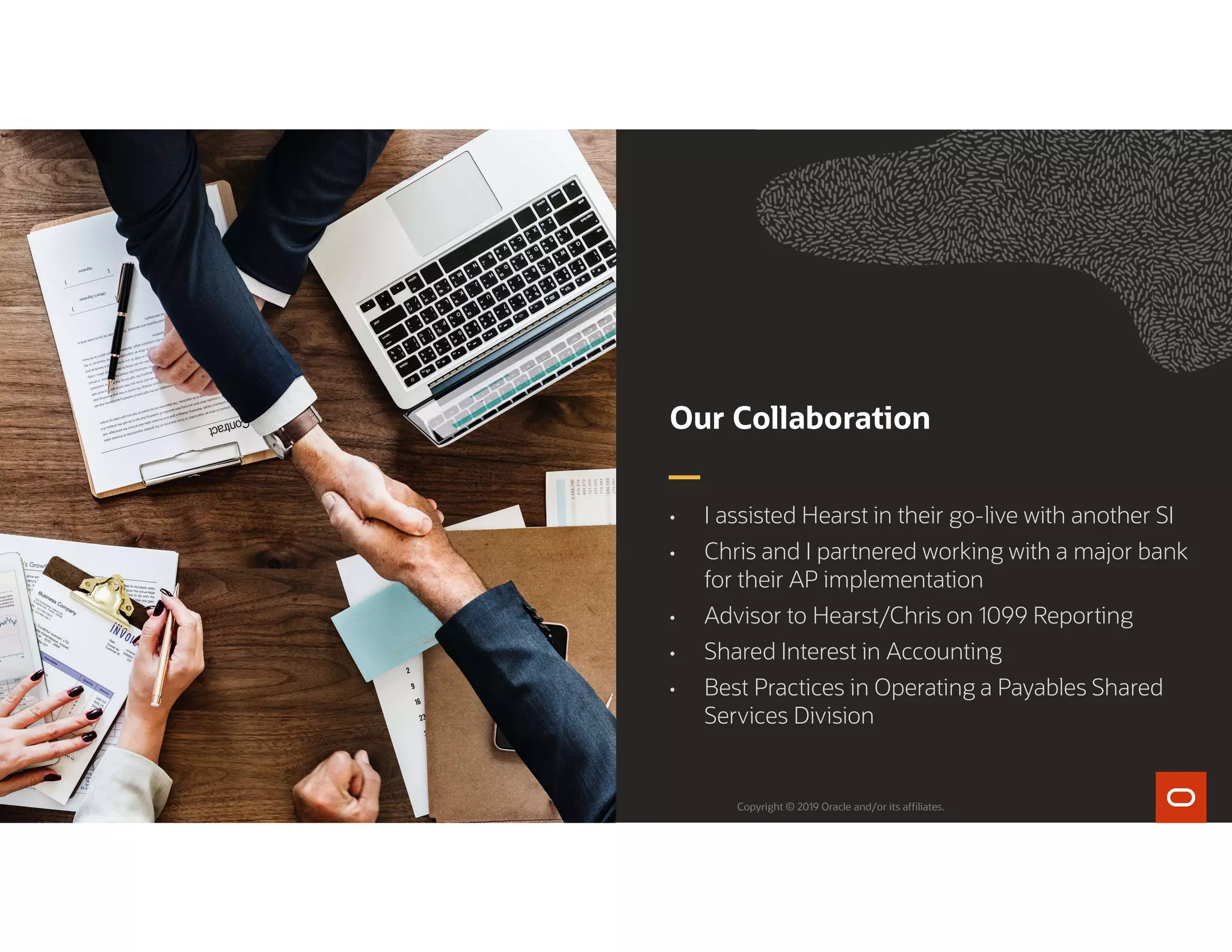 Operating a payables shared service organization in oracle cloud oow ...