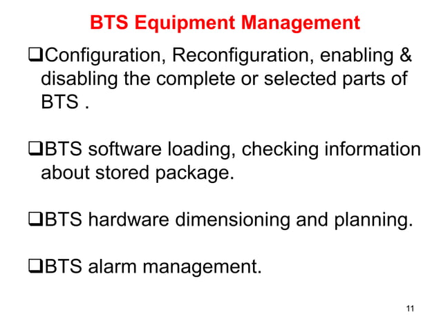 Operating support subsystem (oss) presentation | PDF
