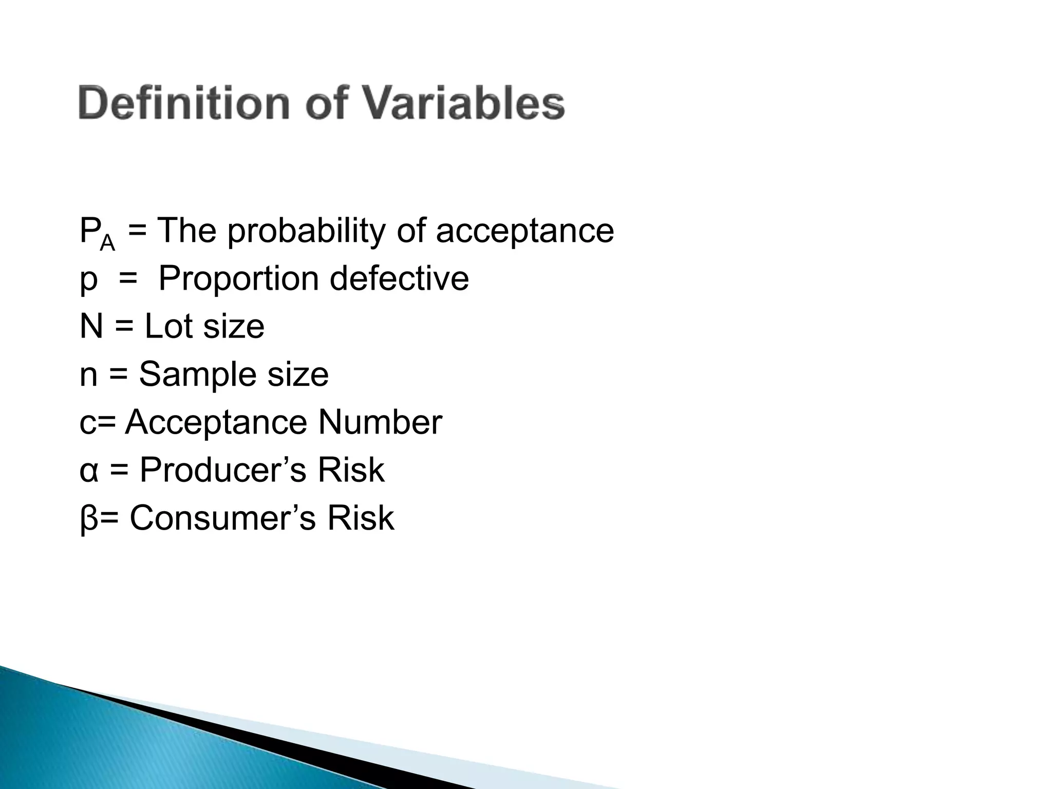 Operating characteristics curve | PPTX