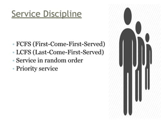 Operating characteristics ofqueuing system | PDF