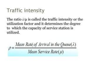 Operating characteristics ofqueuing system | PDF