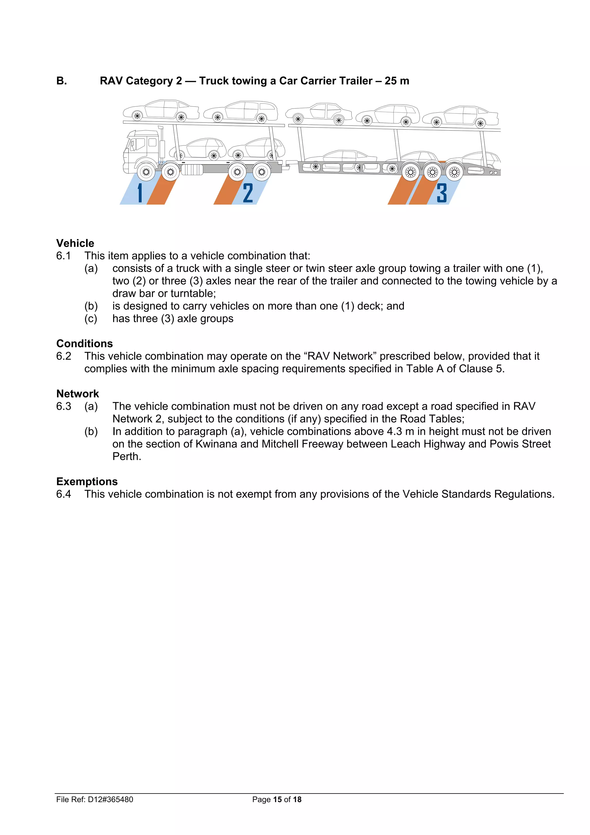 Operating Conditions for Rigid Truck & Trailers | PDF