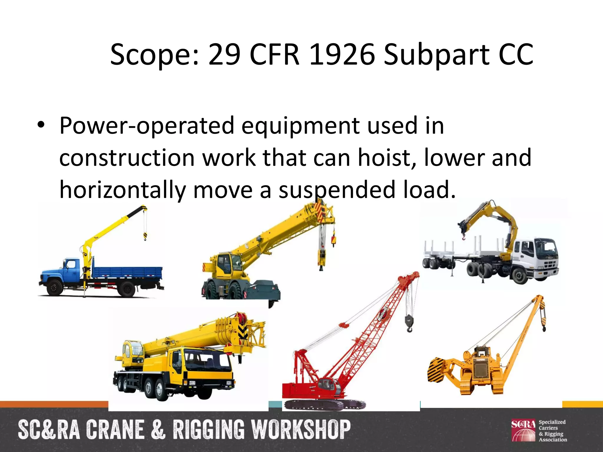 2014 CRW - Operating Cranes around Power Lines | PDF