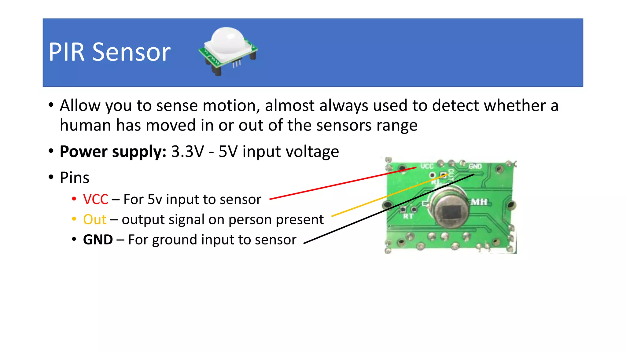 Operating electrical devices with PIR sensor. No coding, No controller ...