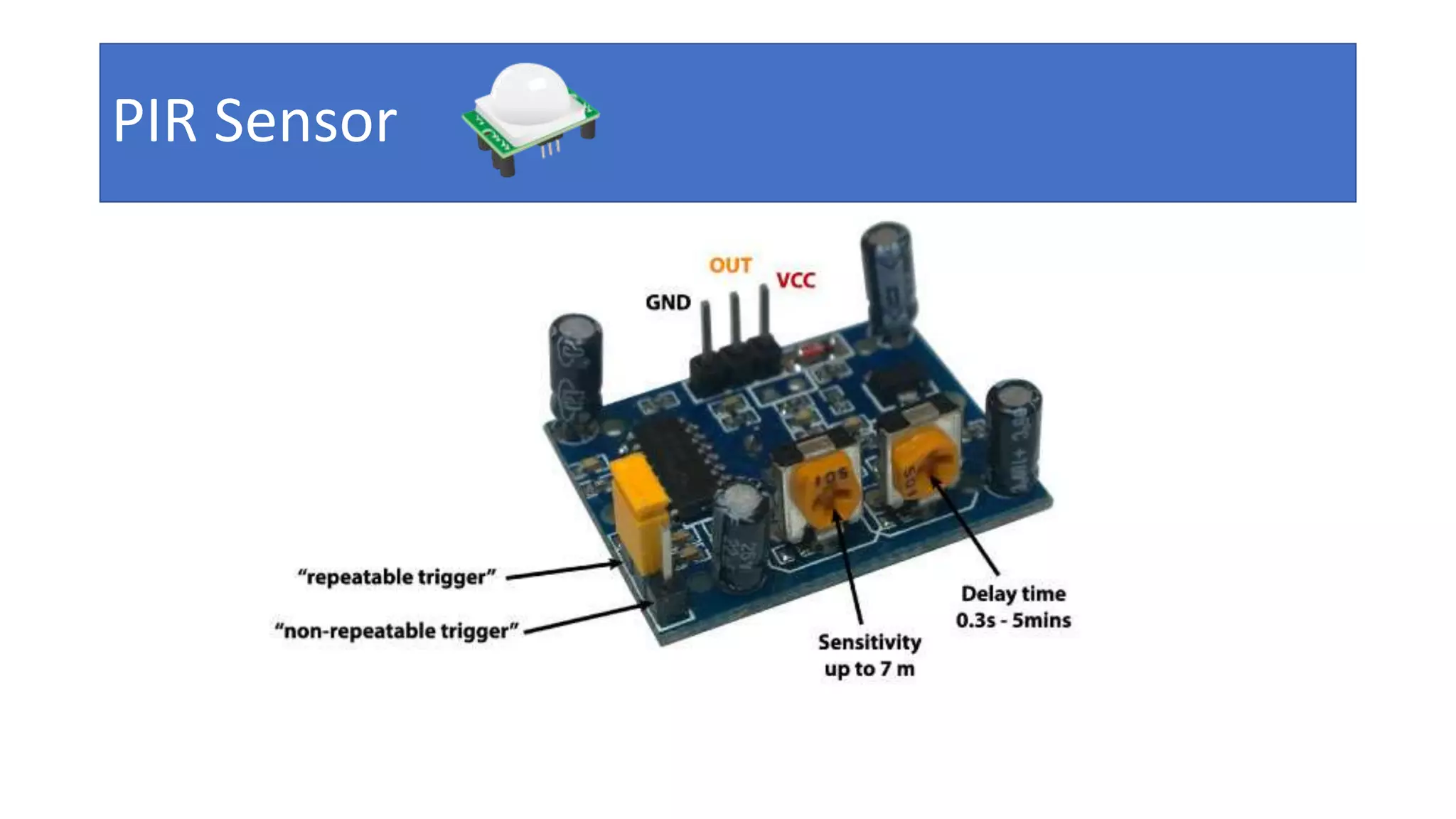 Operating electrical devices with PIR sensor. No coding, No controller ...