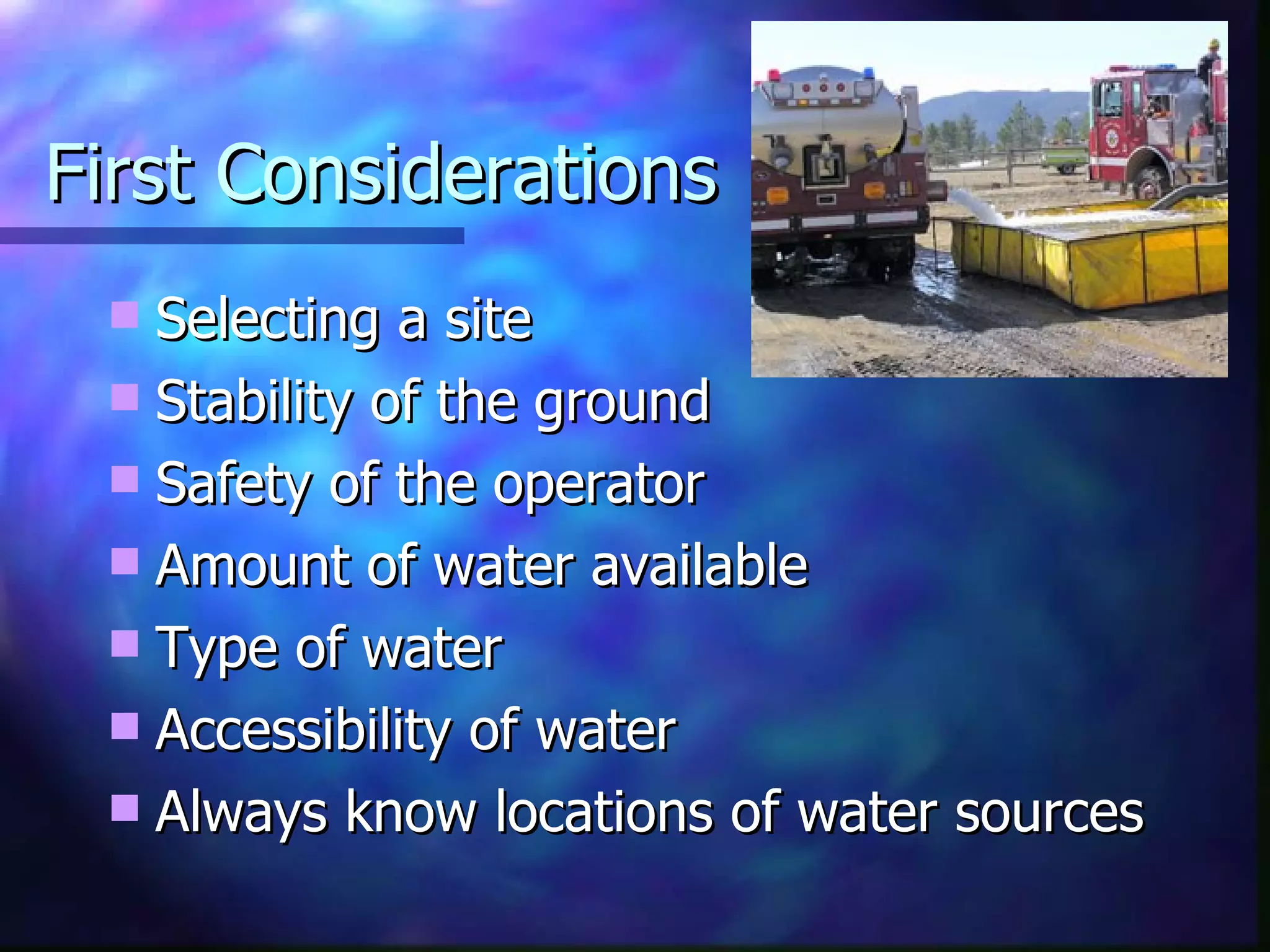 Operating From Draft | PPT