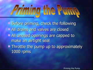 Operating From Draft | PPT