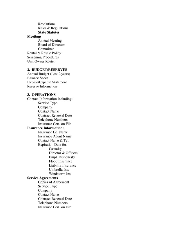 Operating Guides For Community Associations | PDF