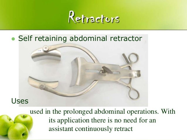 Operating instruments