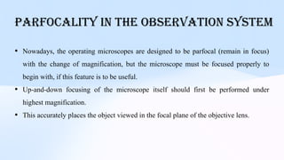 The operating microscope in ophthalmology | PPTX