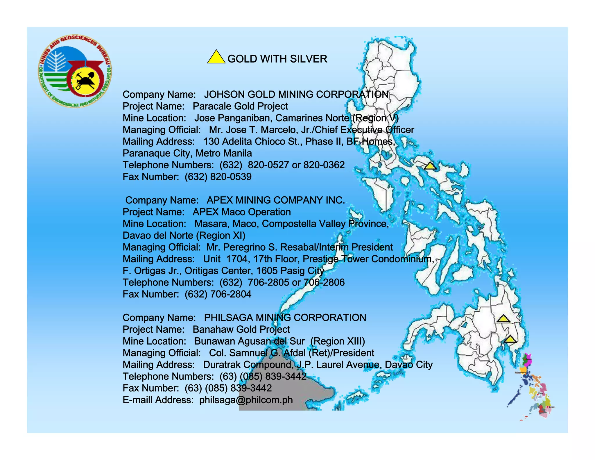Operating Mines Philippines | PDF