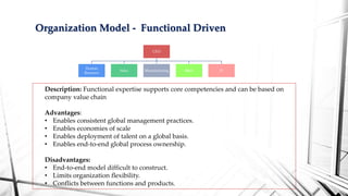 Operating model - Restructuring - Case study | PPTX