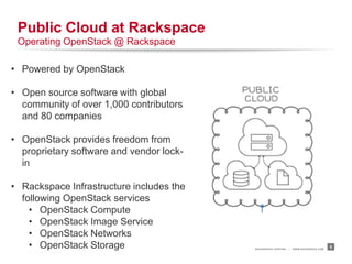Operating OpenStack - Case Study in the Rackspace Cloud | PPTX | IT and ...