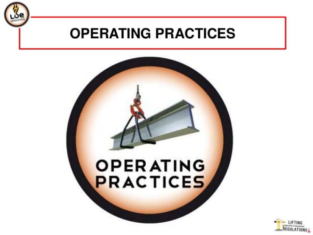 Operating practices | PDF