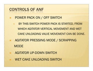 Operating procedure of Agitated Nutsch Filter | PDF