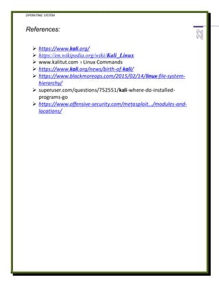 Operating project | PDF