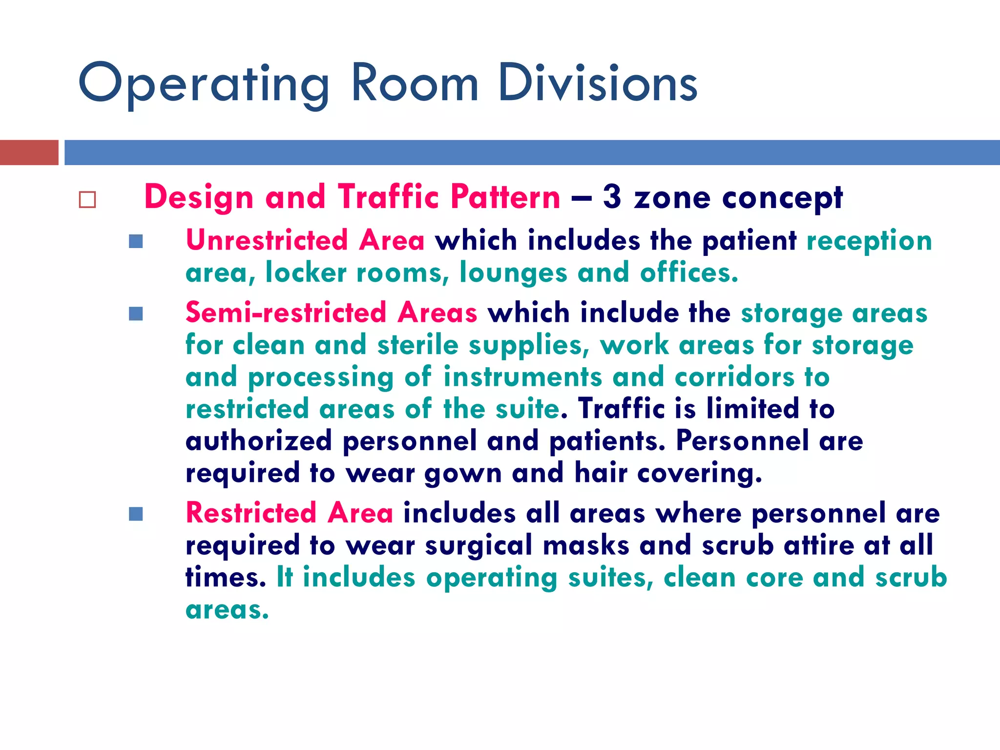 Operating Room and Burn Unit | PDF