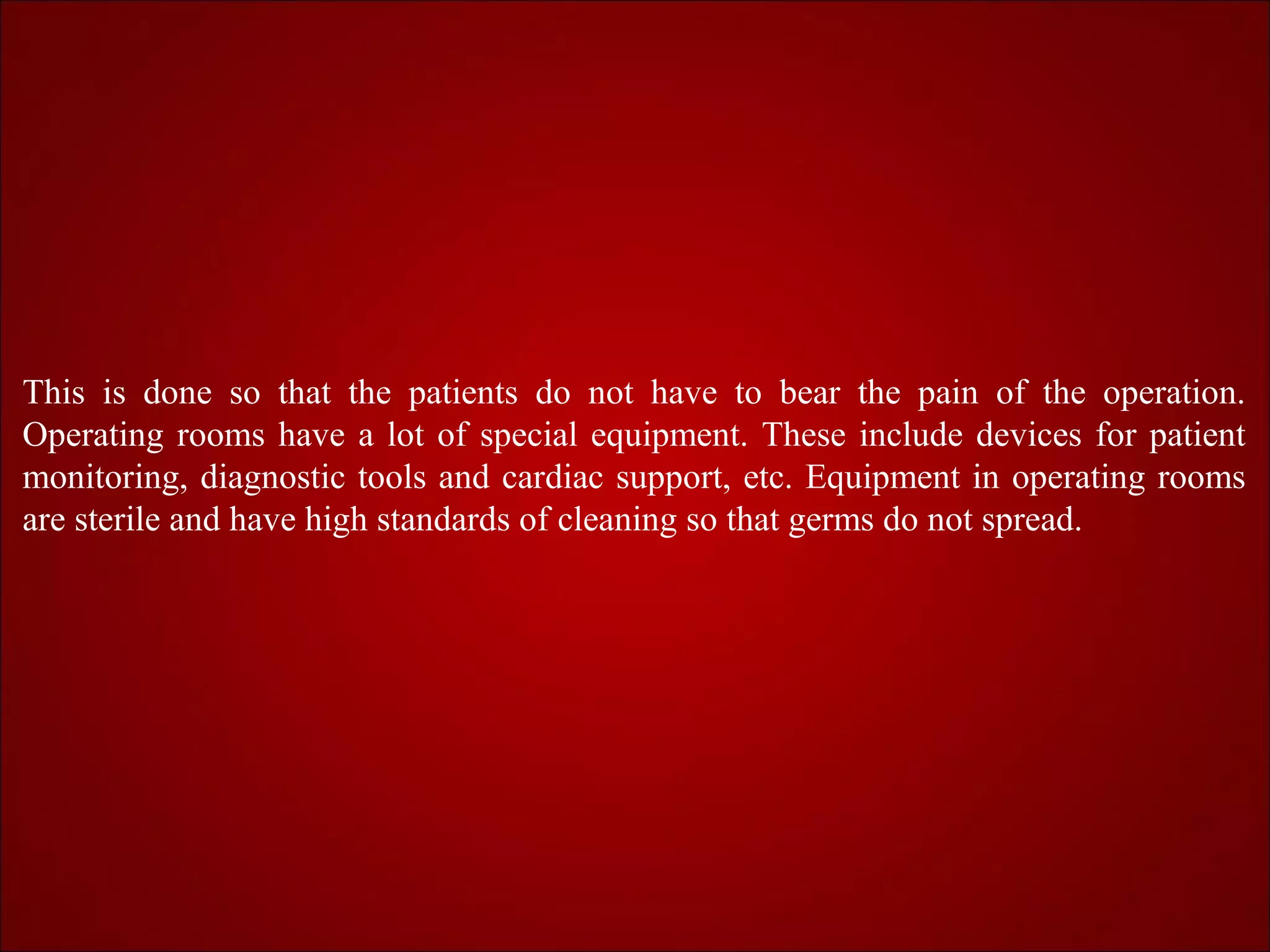 Operating Room Equipments | PPT | Surgery | Medical Health