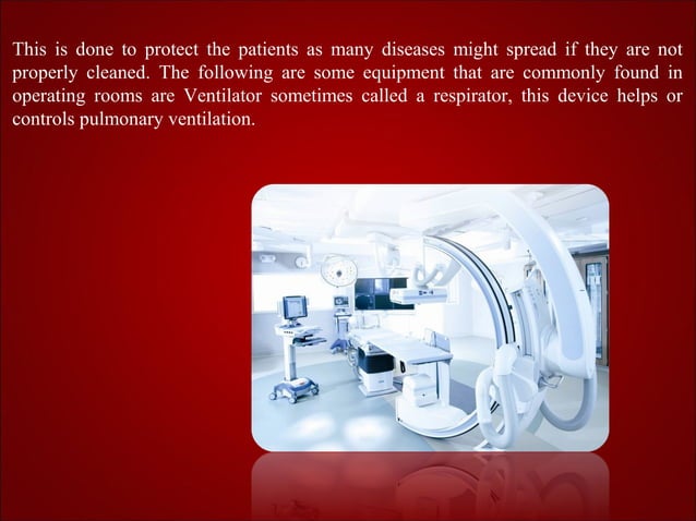 Operating Room Equipments | PPT | Surgery | Medical Health