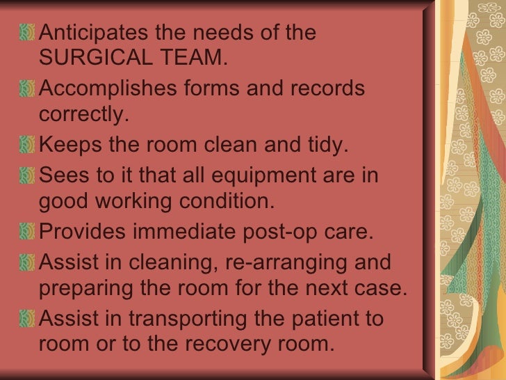 Operating Room Nursing