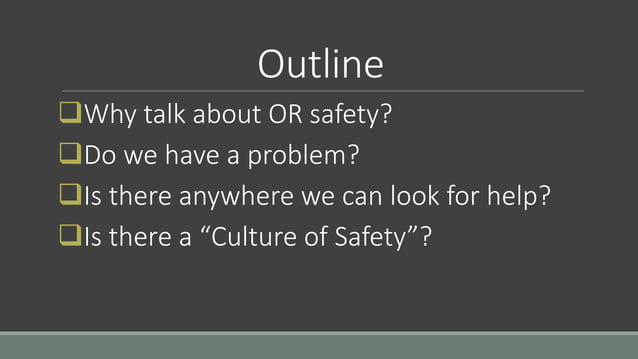 Operating room safety | PPTX | First Aid | Injuries