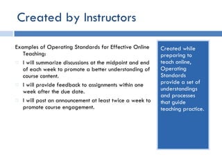 Operating Standards | PPT