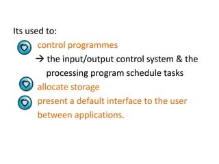 Operating System | PPTX | Operating Systems | Computer Software and ...