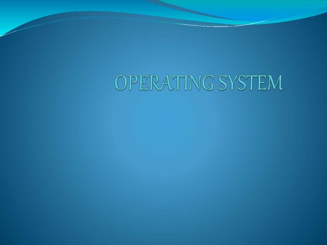 Operating System Pptx