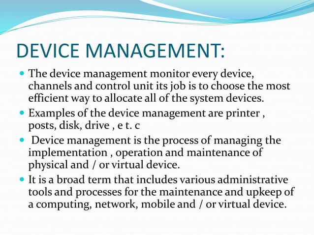 Operating systems | PPTX