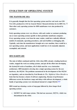 Operating System | DOC