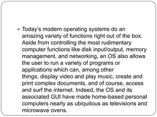 Operating system | PPT