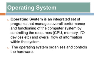 Operating system | PPT | Free Download