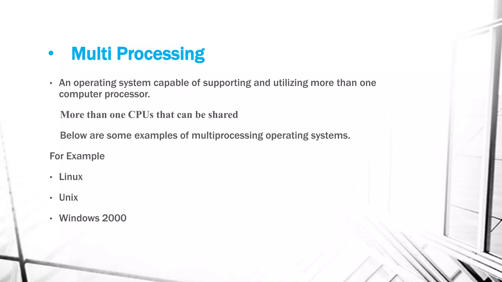 Operating system | PPTX