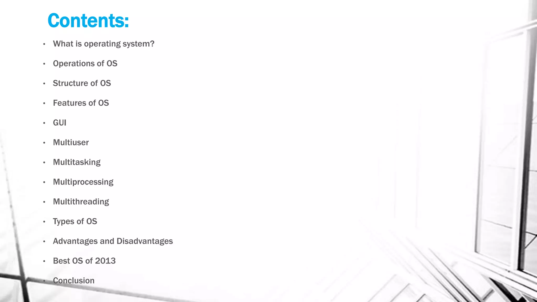 Operating system | PPTX