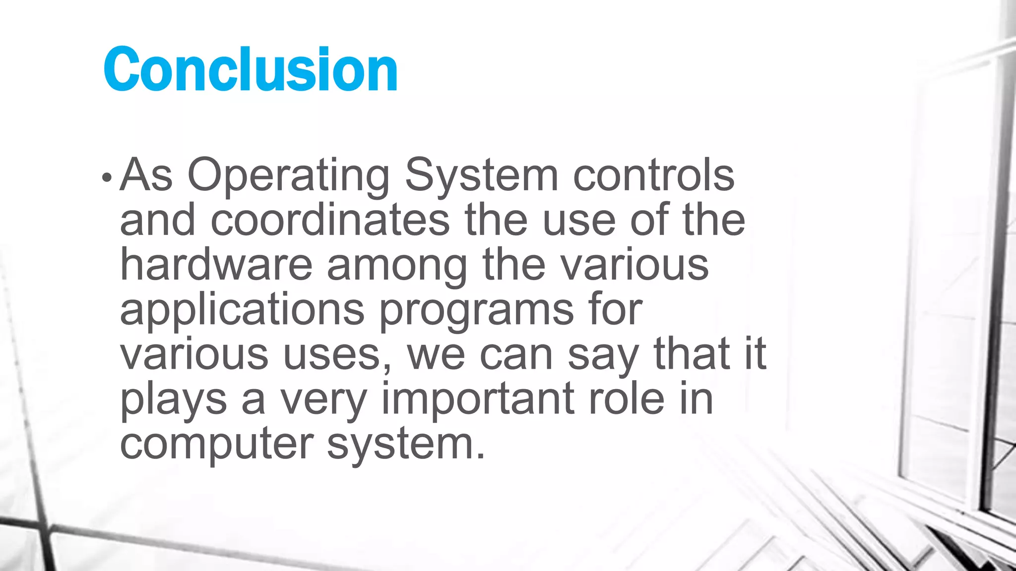 Operating system | PPTX