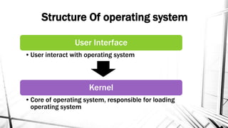 Operating system | PPTX
