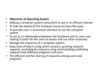 Operating system | PPTX