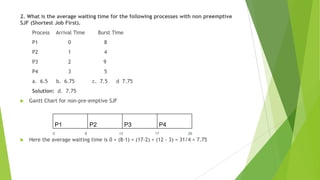Operating system interview question | PPTX