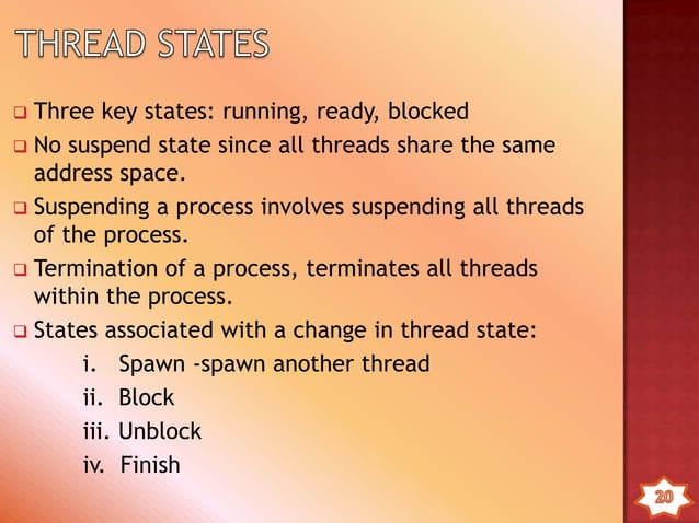 Process, Threads, Symmetric Multiprocessing and Microkernels in ...