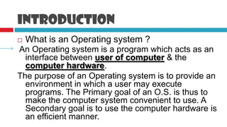 Windows Xp Operating System