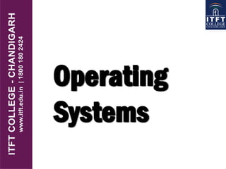 ITFT _ Operating system | PDF