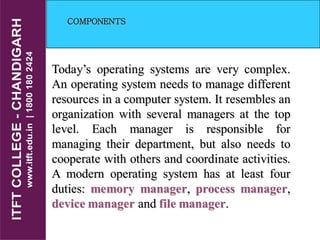 ITFT _ Operating system | PDF