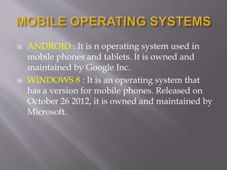 Operating system | PPT