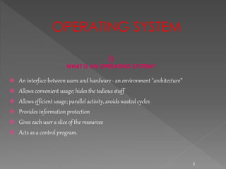 Operating system | PPT