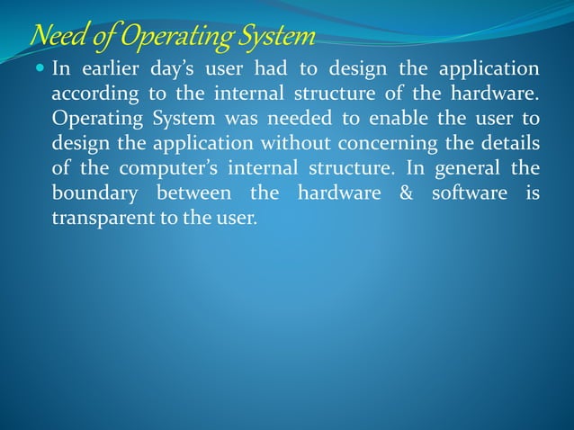 what is Operating system | PPTX