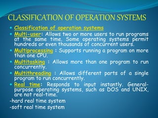 what is Operating system | PPTX