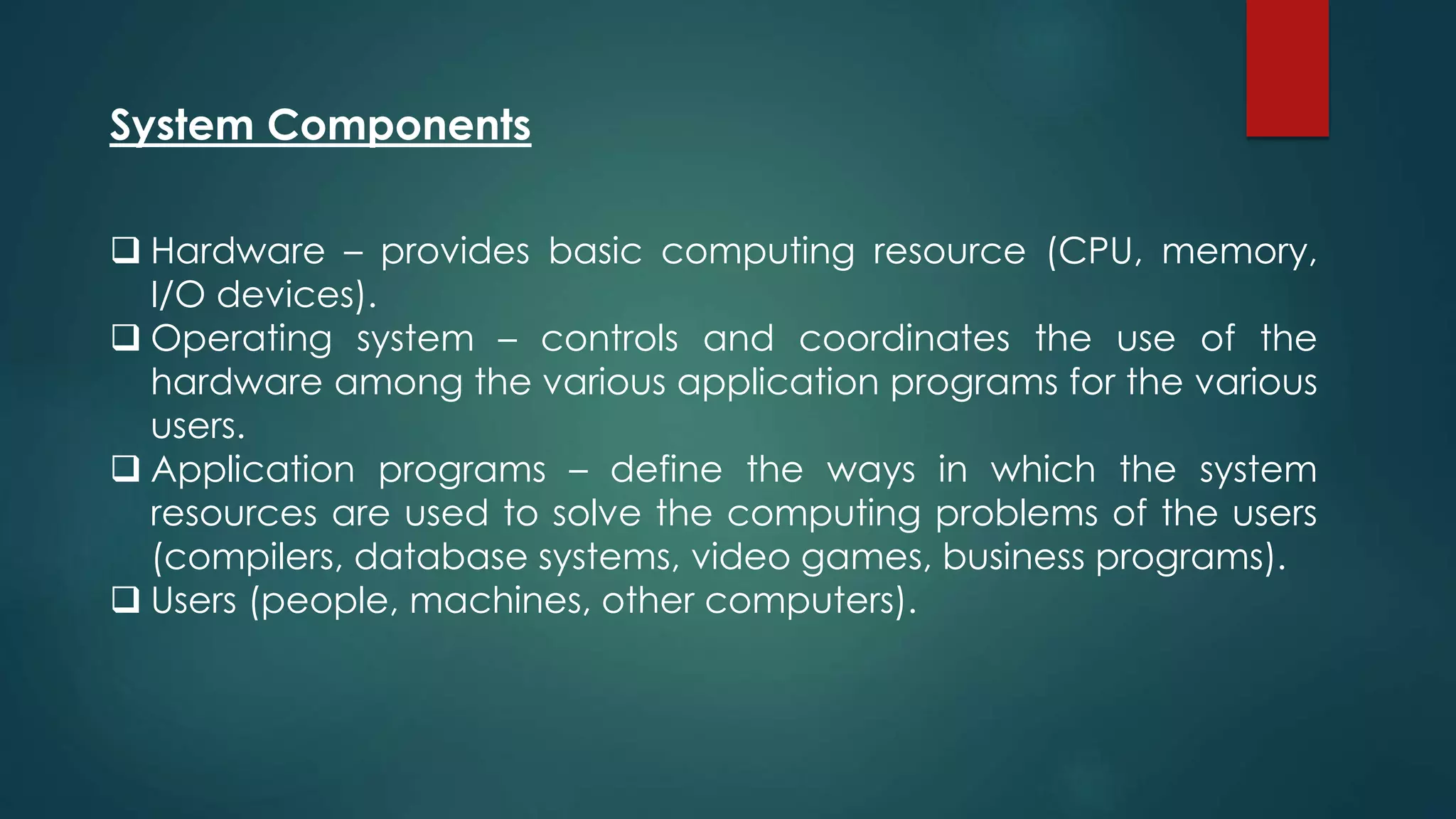 Operating system | PPT